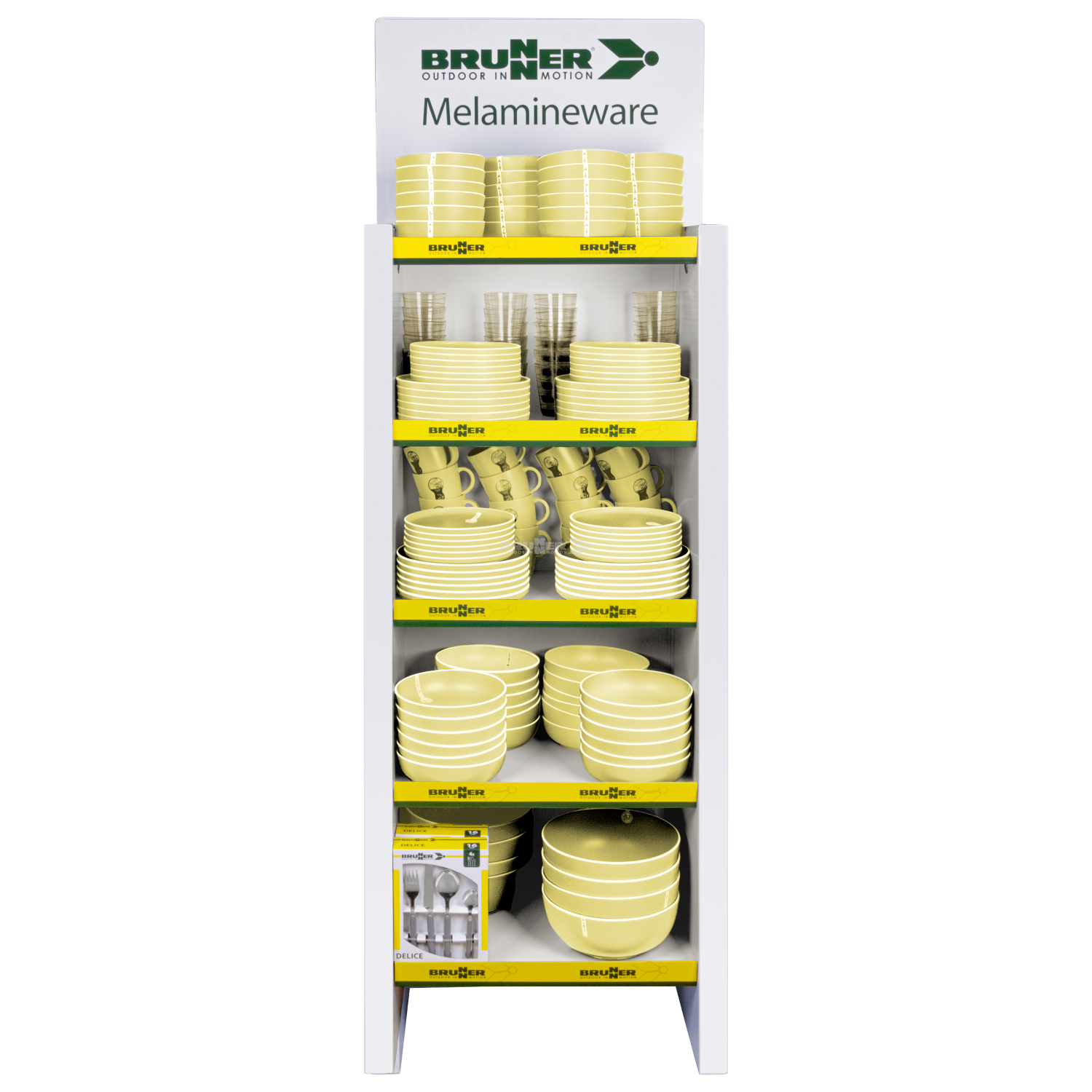 DISPLAY BOX DOLOMIT YELLOW - Brunner s.r.l.